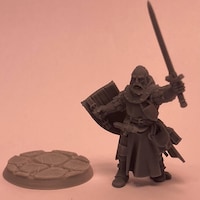 9 Dwarf Villager Miniature Pack - EC3D | Dnd | Child | Villager ...