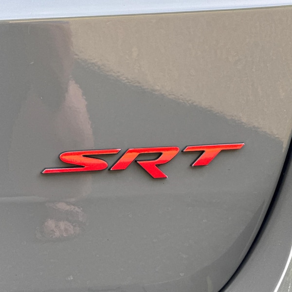 SRT Steering Wheel Lettering Decal Sticker - 14-21 Grand Cherokee SRT ...