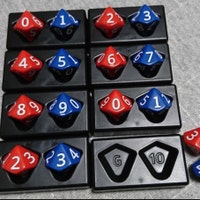 6 G10: 0-99 Life Counters - Etsy