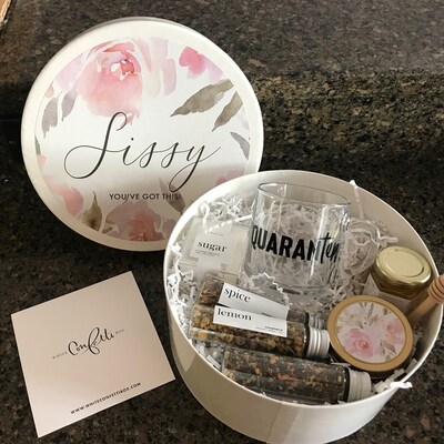 Quarantine Care Package Quarantine Gift Basket Miss You Gift Quarantine ...