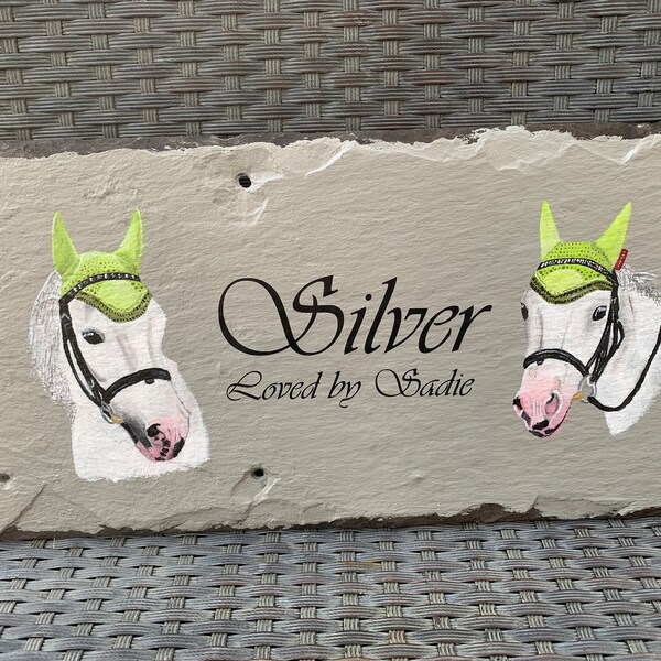 Handpaint Horse Stable Sign 30cm X 10cm - Etsy UK