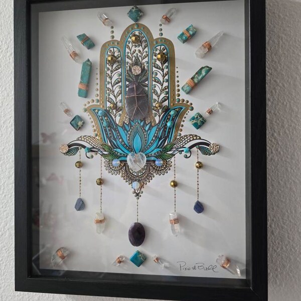 Crystal Art, Sacred Geometry Art, Mandala Art, Energy Infused Art ...