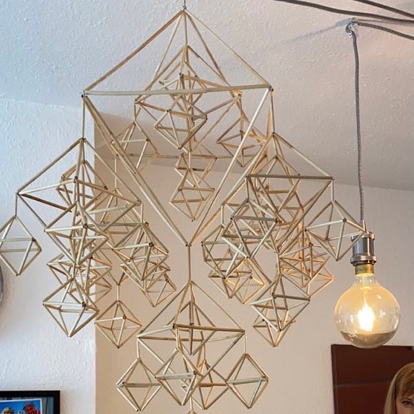 DIY Himmeli Kit: Traditional Finnish Ornament (600 Reed Straws) - Etsy
