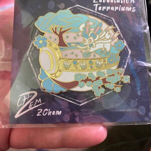 Eeevee Terrarium Hard Enamel Pin | Etsy