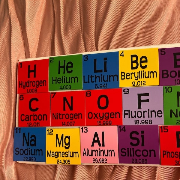 Periodic Table Magnet Set! Great for the Science Classroom! - Etsy