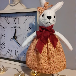 Primitive Easter Bunny Claira Digital PATTERN Spring Liberty Creek - Etsy