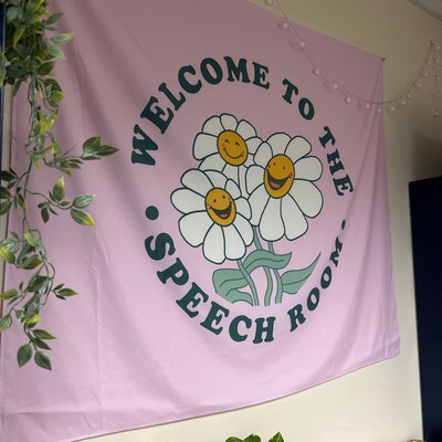 Speech Room Groovy Set of 9 Digital Prints Speech Room Poster Speech ...