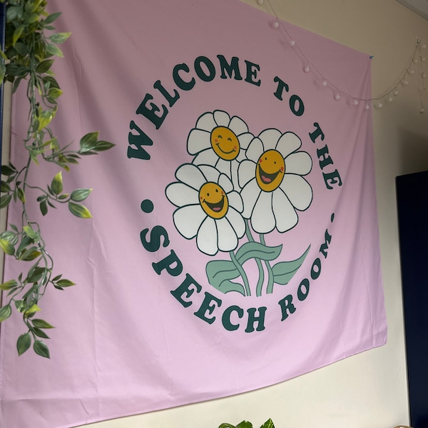 Speech Room Groovy Set of 9 Digital Prints | Speech Room Poster ...