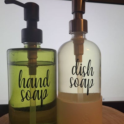 Hand Soap Svg Hand Soap Label Png Hand Soap Kitchen Dxf Silhouette Cut ...