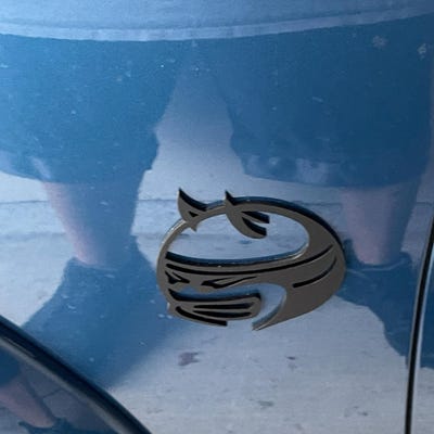 2x Scatpack Bee Redeye Badge Emblem Logo for Challenger Charger Hellcat ...