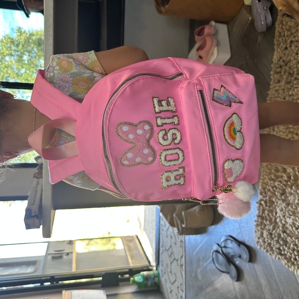 Personalized Toddler Backpack: Custom, Cute, and Convenient! Perfect ...