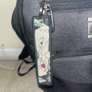 Embroidered Key Tag / Jet Tag - Etsy