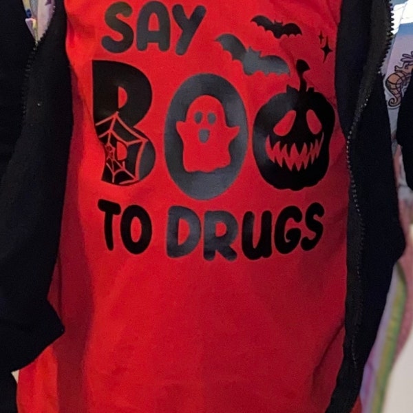 Say Boo to Drugs, Red Ribbon Week SVG PNG, Do Milfs Not Drugs, 420 Svg ...