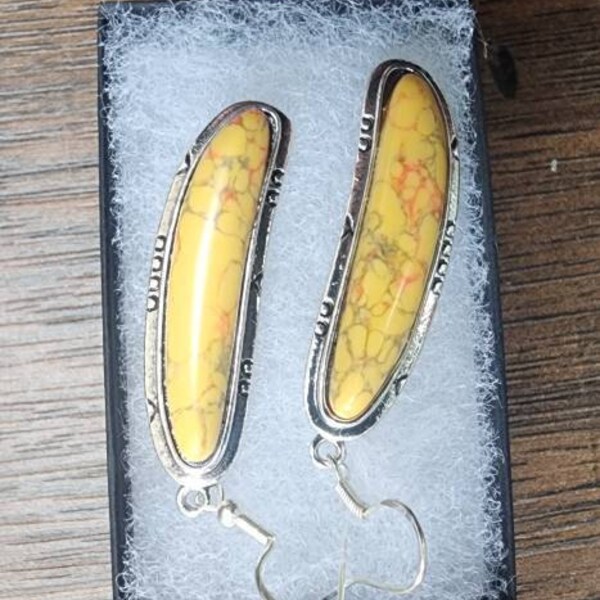 Mink Vertebrae Silver Hoop Drop Chain Earrings Spike Dangle Hoop ...