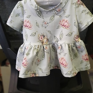 Bell Sleeve Dress PDF Sewing Pattern - Etsy