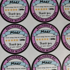 Animated GIF Text Message for Grocery Food Delivery Drivers | Etsy