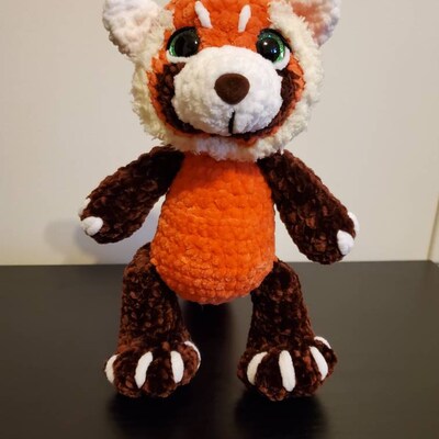 Crochet Red Panda Pattern Amigurumi Red Panda Pattern Panda Diy Toy ...