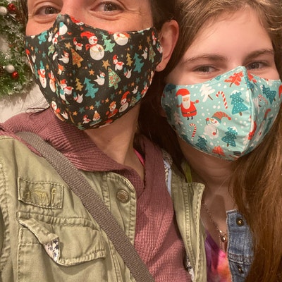 Extra Large Face Mask for Men / XL and XXL Masks / 100% Cotton ...