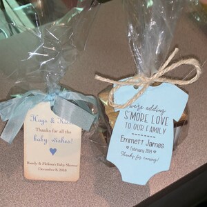 We're Adding S'more Love to Our Family Tags Only OR Bags/tags Twine 6 ...
