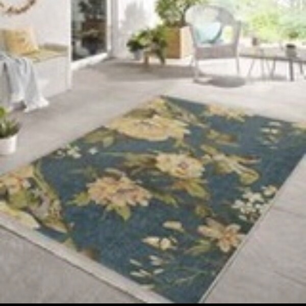 Tropical Area Rugexotic Runnerpalm Leaf Non Slip Carpetherbs Paradise ...