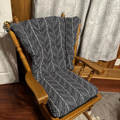 Wingback Rocker Replacement Cushions / 4 Post Rocker Cushions ...