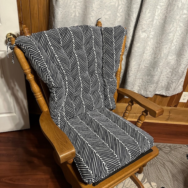 Wingback Rocker Replacement Cushions / 4 Post Rocker Cushions ...