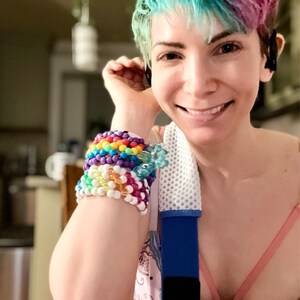 Mlp Kandi Necklace. Multiple Styles. Rave EDM EDC Rainbow PLUR Festival ...