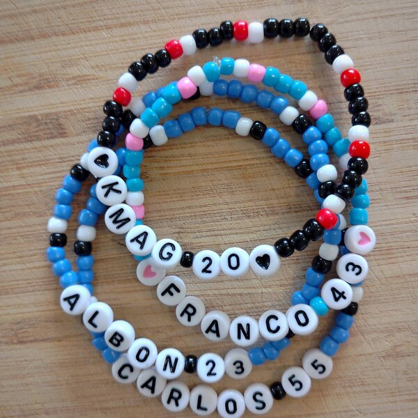 F1 Bracelet | Team Name | Driver Name | Formula One | Fully ...