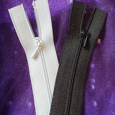 Tiny 7cm / 2-3/4 Size 0 Closed End Zipper, Multi Colour Zip for Doll ...