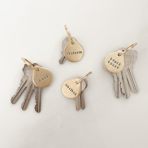 Custom Key Tag, Cabin, Boat, Garage, Shed, Extra Key Label, Keychain - Etsy