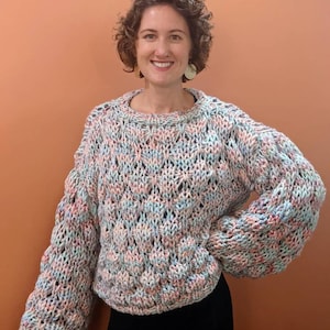 The Loopy Cardigan Knitting Pattern - Etsy
