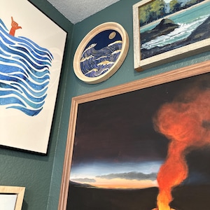 Frame Round Frame, Round Wall Frame, Round Photo Frame, Round Wooden ...