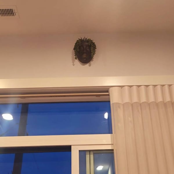 Handmade Human Face Wall Planters - Creative Plant Display - Face Plant ...