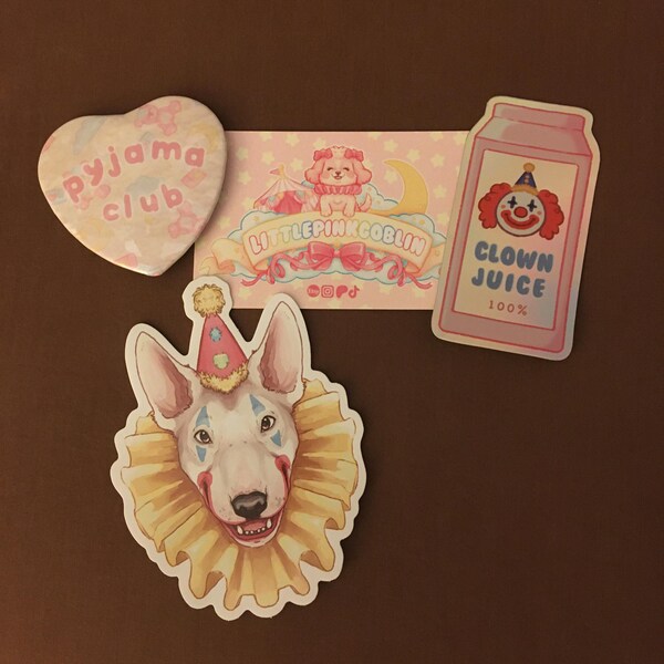 A6 UWU Burger Fast Food Sticker Sheet - Etsy