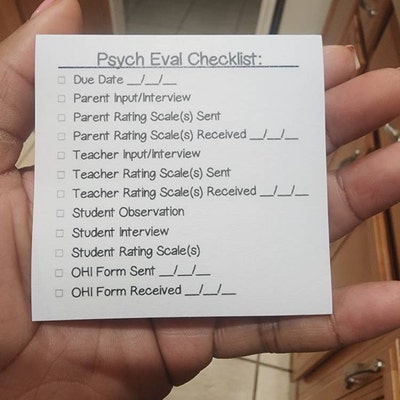 Custom Checklist Sticky Notes // Organization 3x3 Stick Notes, Check ...