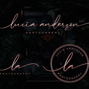 Photography Logo and Watermark Signature Logo Custom Logo - Etsy