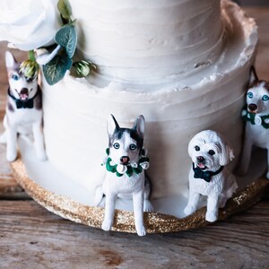 Dogs Cake Topper Pets Cake Topper I Do Toohusky Cake - Etsy
