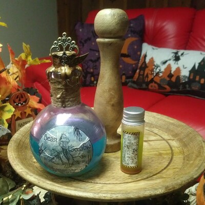Enchanted Happiness Potion Set Hocus Pocus Witchcore - Etsy