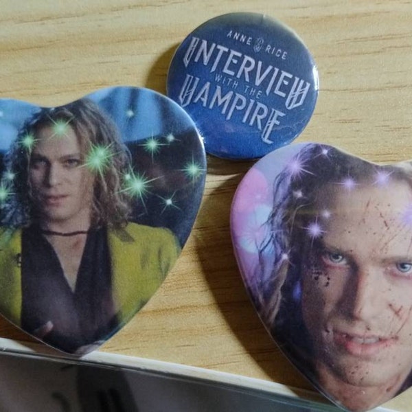 AMC Interview With the Vampire Themed 32mm Pins - Etsy