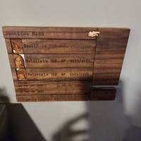 Custom Wooden Final Fantasy X Menu Screen With Characters You Can Pick ...