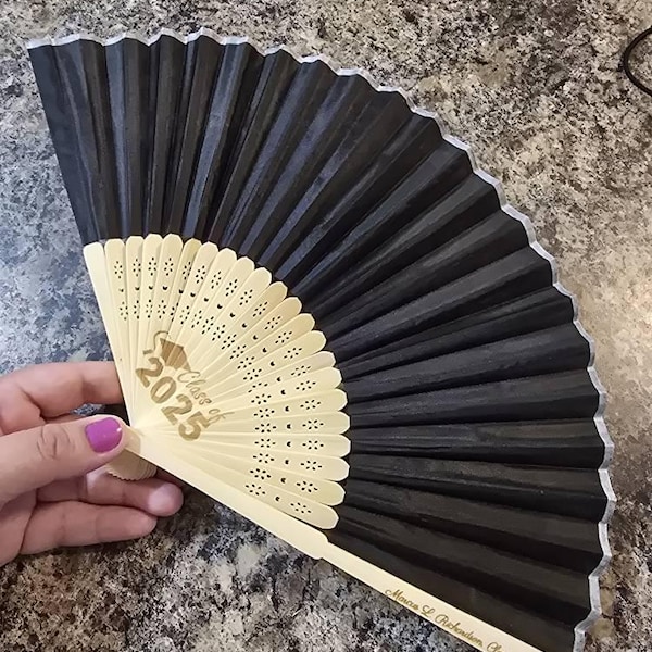Personalized Hand Fans Bulk Wedding Party Favors Gifts for Guest ...