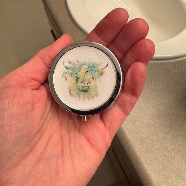 Christian Quotes Themed Three-compartment Pill Box (choose Which One ...