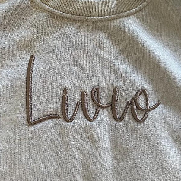 Heirloom 3D Puff Cursive Script Embroidery Font; 6 Sizes, Instant ...