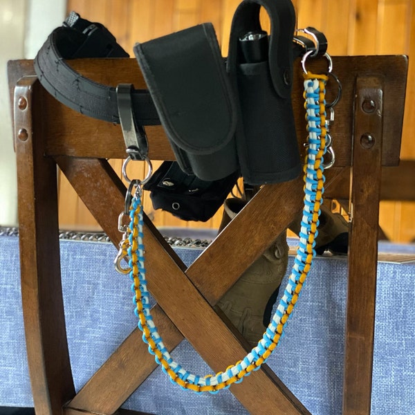 Paracord Wrapped BOP Chains/corrections Lanyard/dog Choke Collar - Etsy