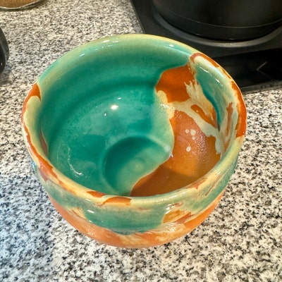 Japanese Sakura Pink Cream Floral Bankoyaki Donabe Clay Pot Handmade ...