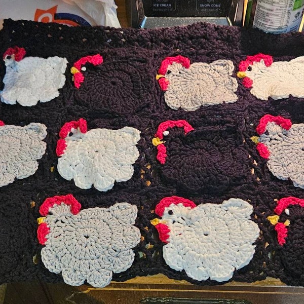 Nesting Hens Egg Gathering Apron, Crochet Pattern, No Sew, Egg Apron ...