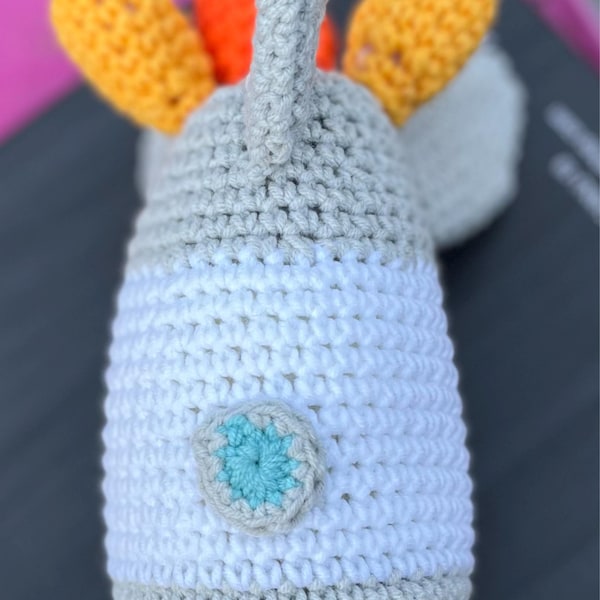 Space Rocket Easy Crochet Pattern , Amigurumi Mini Space Crochet PDF ...