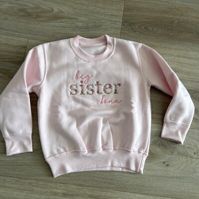 Embroidered Personalised Easter Top, Bunnies With Bows - Etsy UK