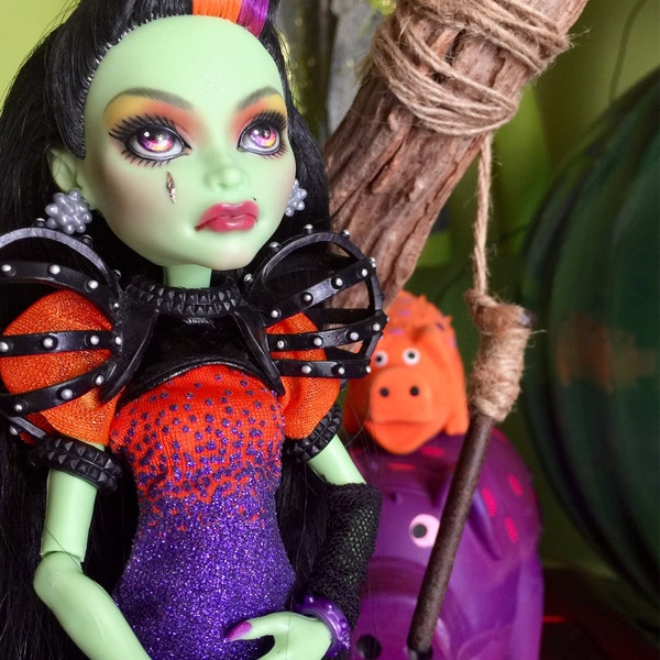 OOAK Custom Monster High Doll Repaint Clawdeen Wolf G3 Ever After ...