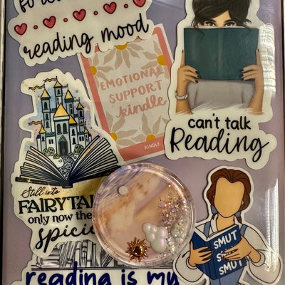 Bookish Themed Tarot Cards Bookish Sticker Pack / Booktok / - Etsy